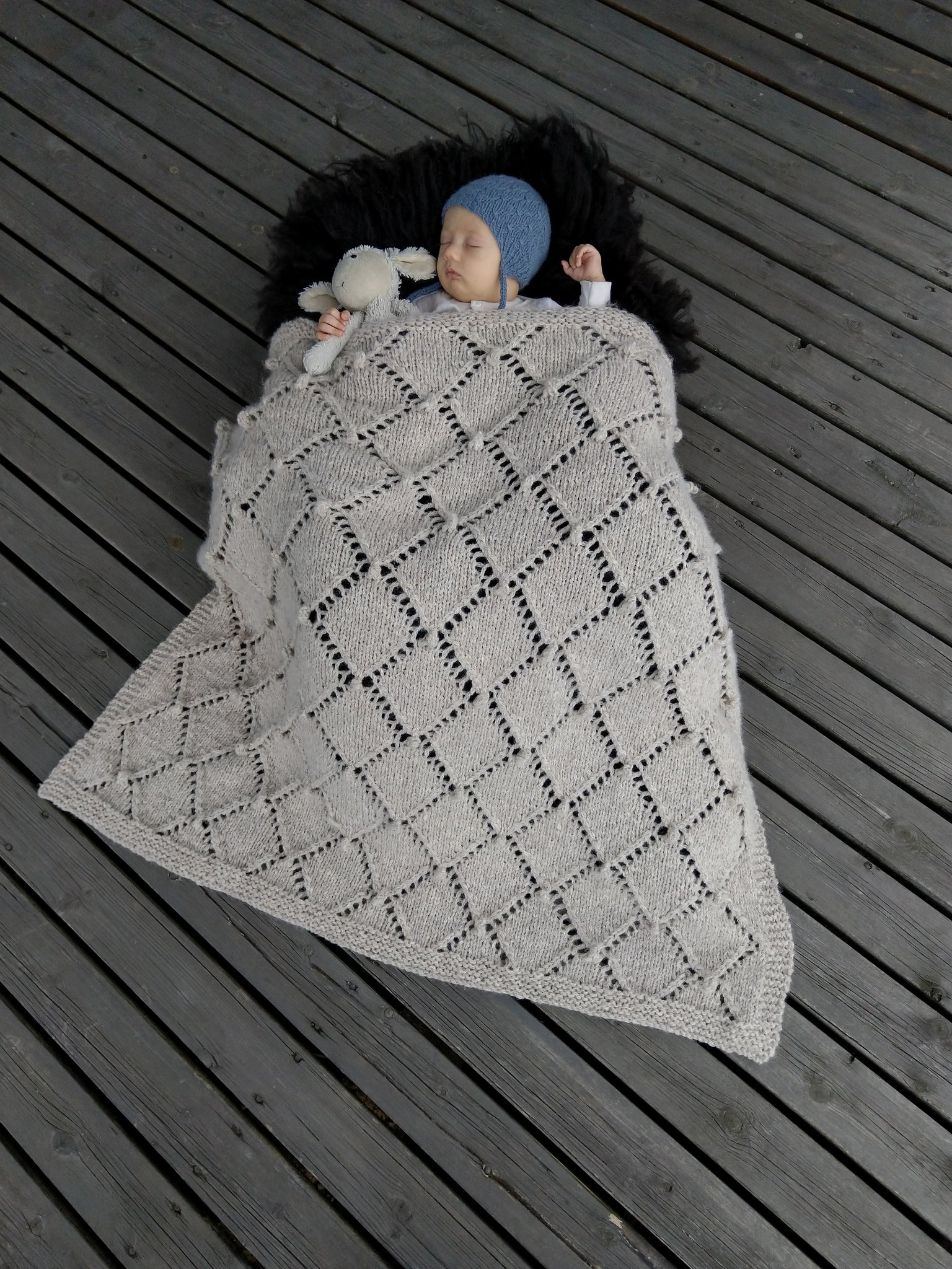 Lunt babyteppe – Yndestrikk